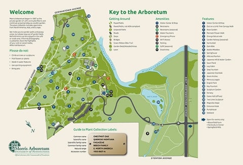 Garden Map | Morris Arboretum
